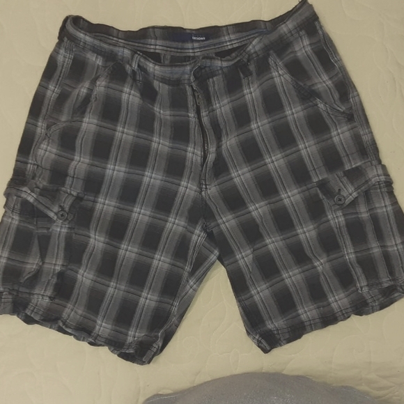 Basic Editions | Shorts | Basic Editions Back Gray Cargo Shorts | Poshmark